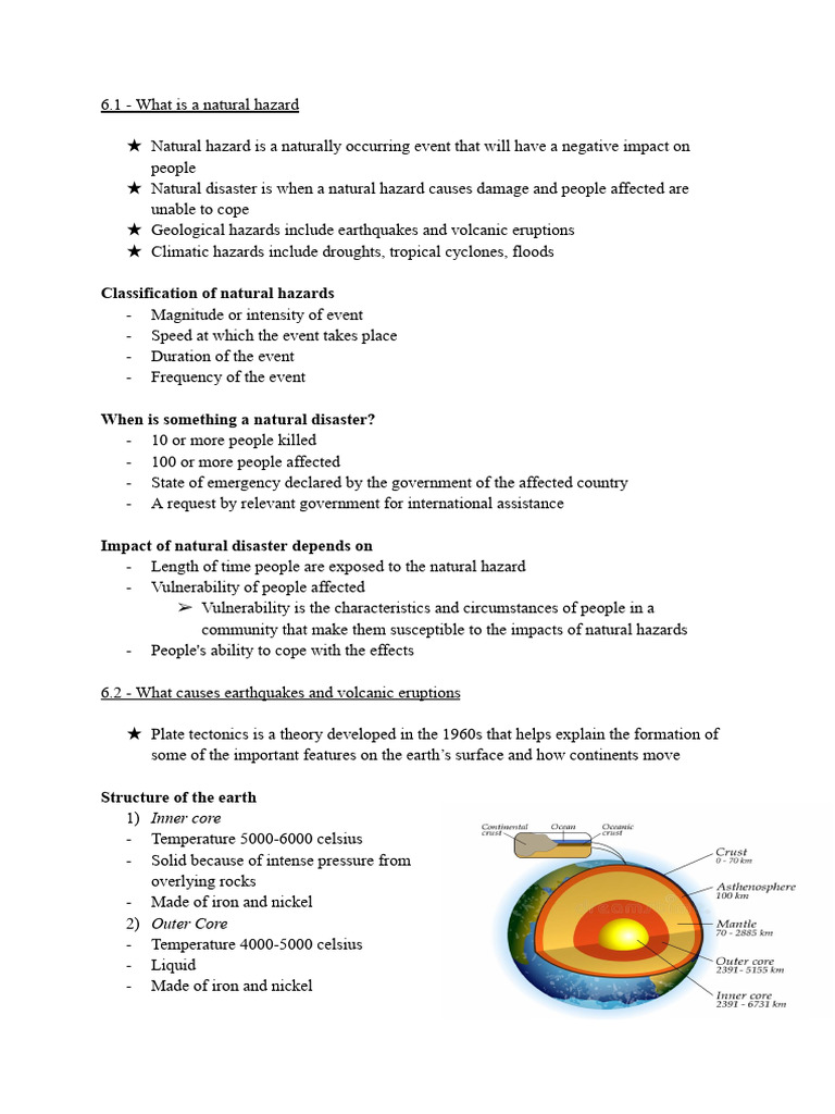 Understanding Natural Hazards and Disasters | PDF | Plate Tectonics ...