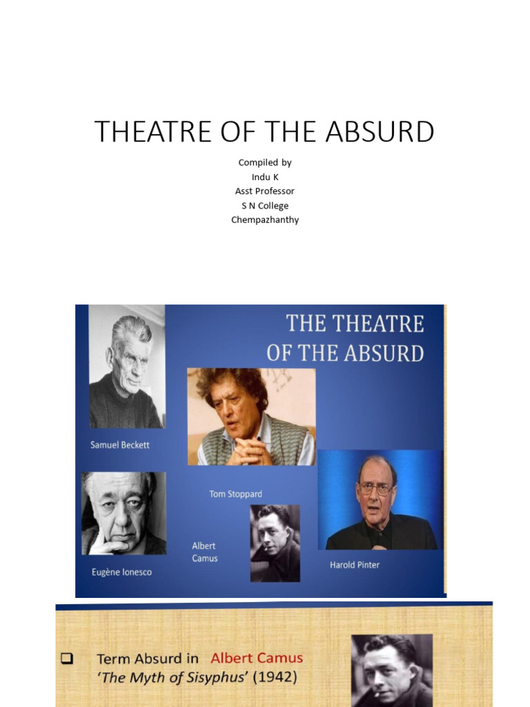 Theatre of The Absurd Notes | PDF