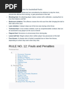 World Netball Rules Book 2025 | PDF | Referee | Area