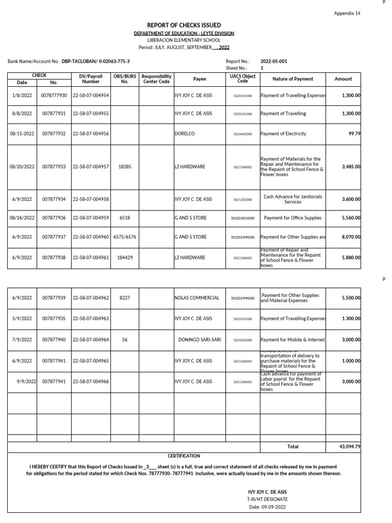 Appendix-14-RCI (Recovered) | PDF | Payments | Services (Economics)
