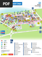 Queen's Medical Centre Corridor Plan NHS: E Floor | PDF | Hospital ...