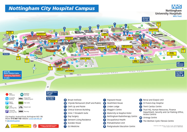 Nottingham City-Hospital-Site-3D | PDF | Health Care | Medicine