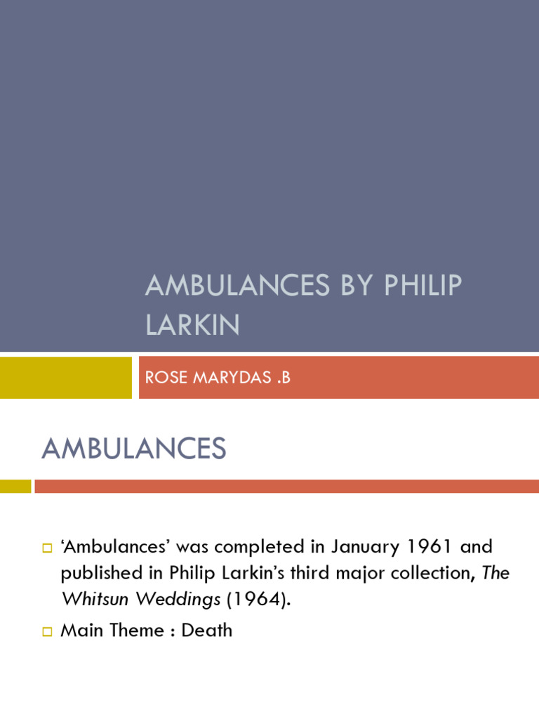 Ambulances | PDF