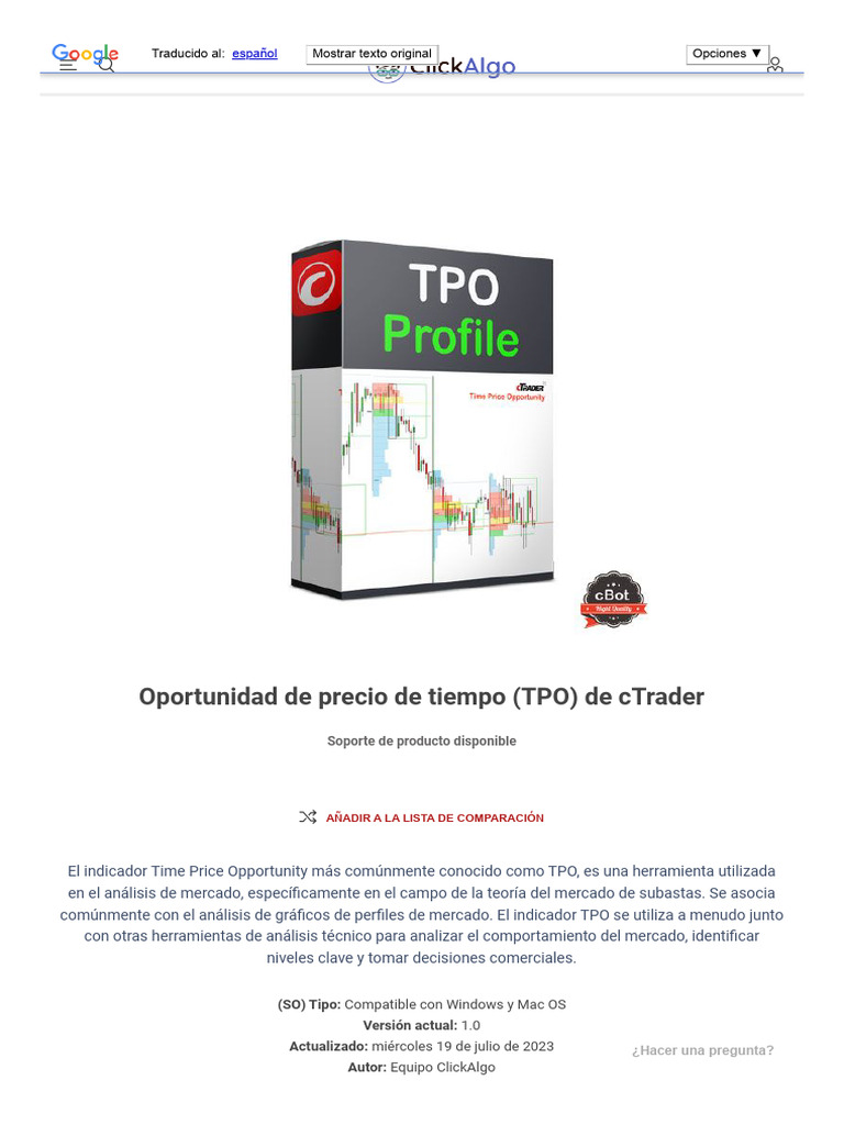 Time Price Opportunity (TPO) | PDF | Análisis técnico | Informática