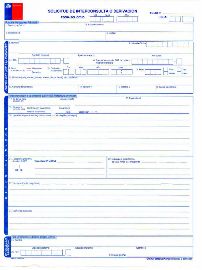 INTERCONSULTA MEDICINA FORMATO33 Medicina | PDF