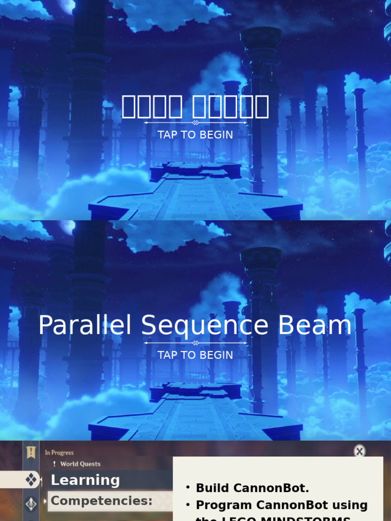 LEGO NXT Parallel Sequence Beam Guide | PDF | Computing | Computer ...