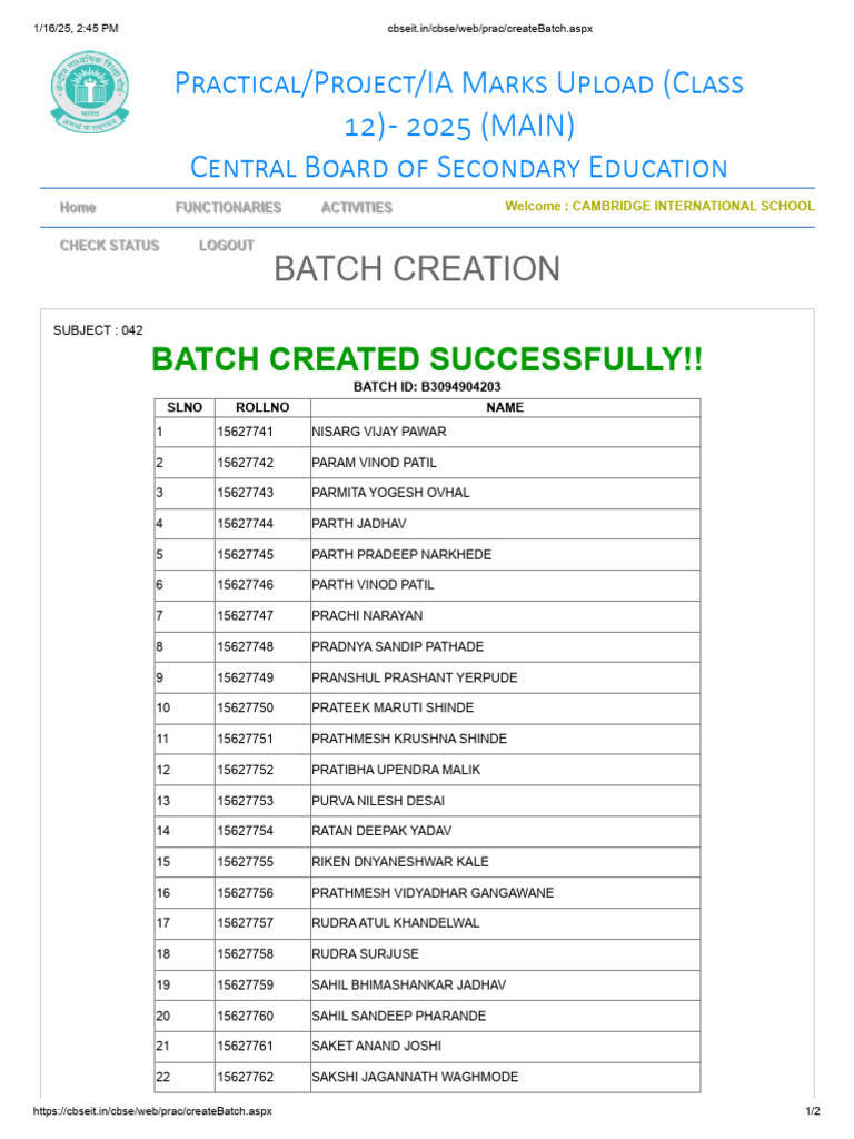 Batch - 3 Physics | PDF