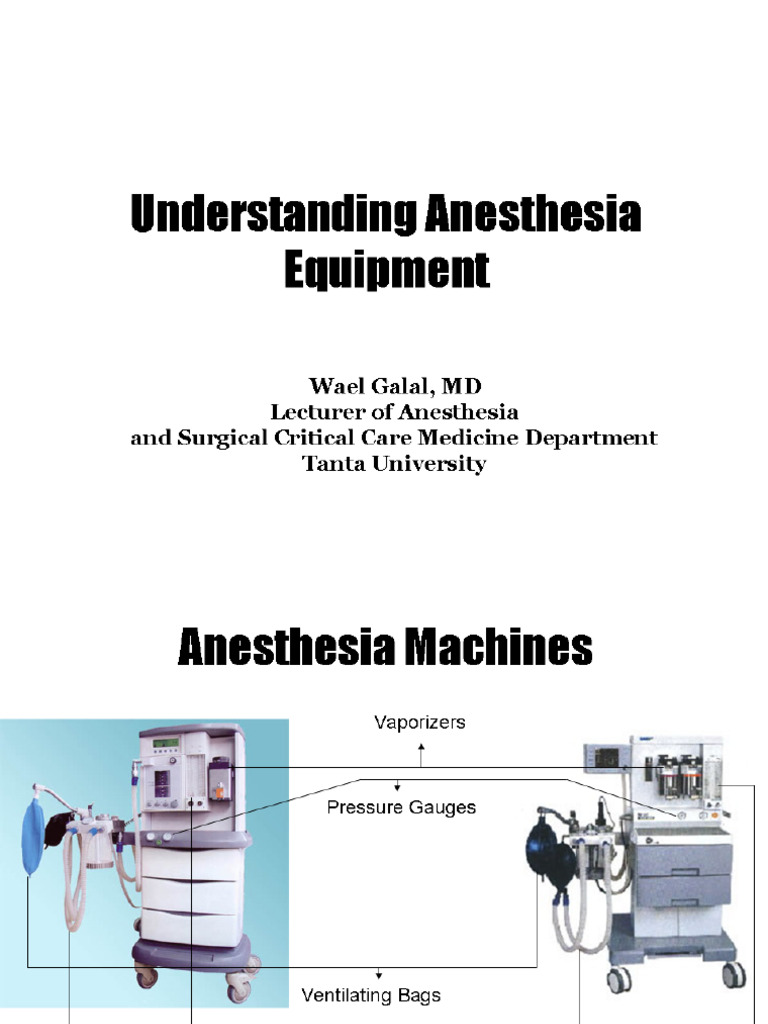Anesthesia_Slides | PDF