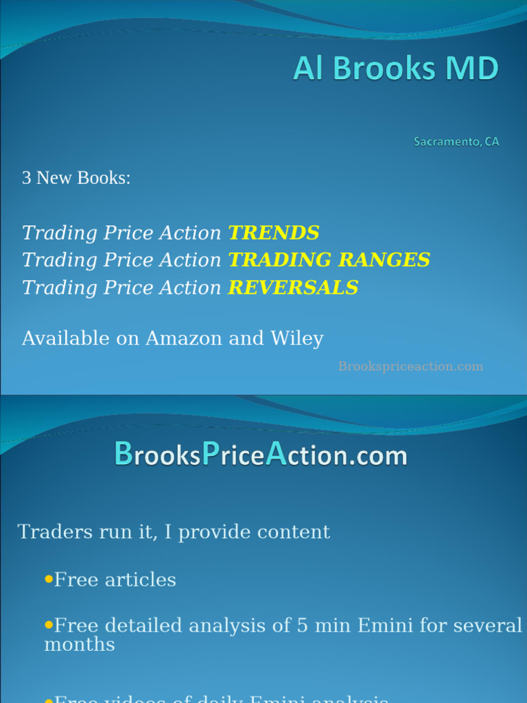 Al Brooks: Trading Price Action Insights | PDF