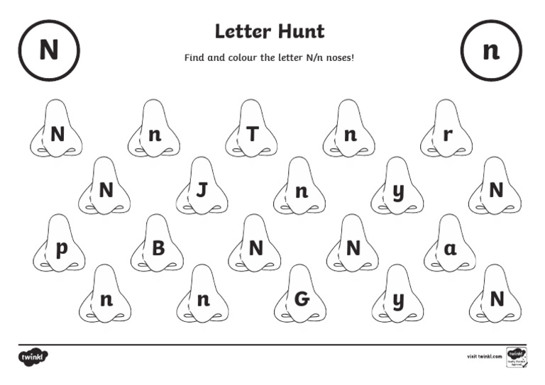 Letter N Hunt | PDF