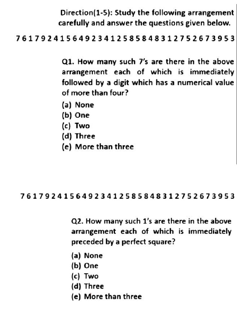 Alphanumeric Series-2 | PDF