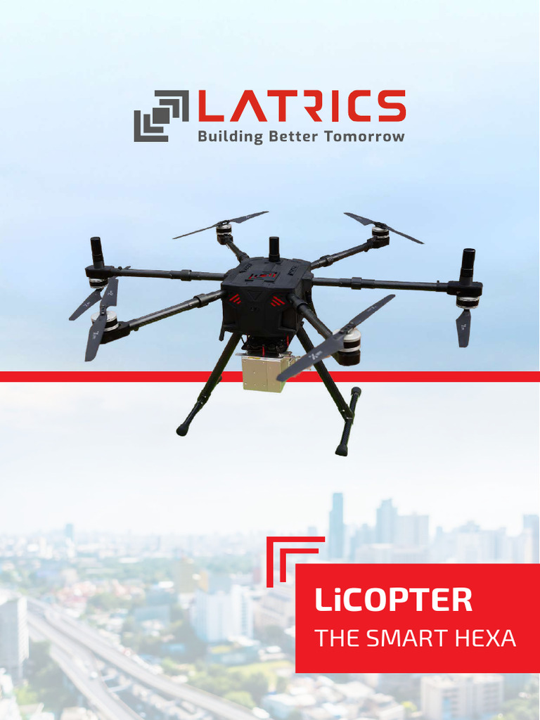 LiCOPTER Brochure | PDF | Lidar | Unmanned Aerial Vehicle