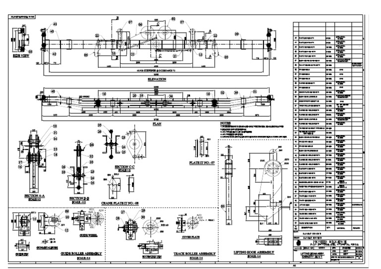 Lifting_Beam_Drawing__1_ | PDF