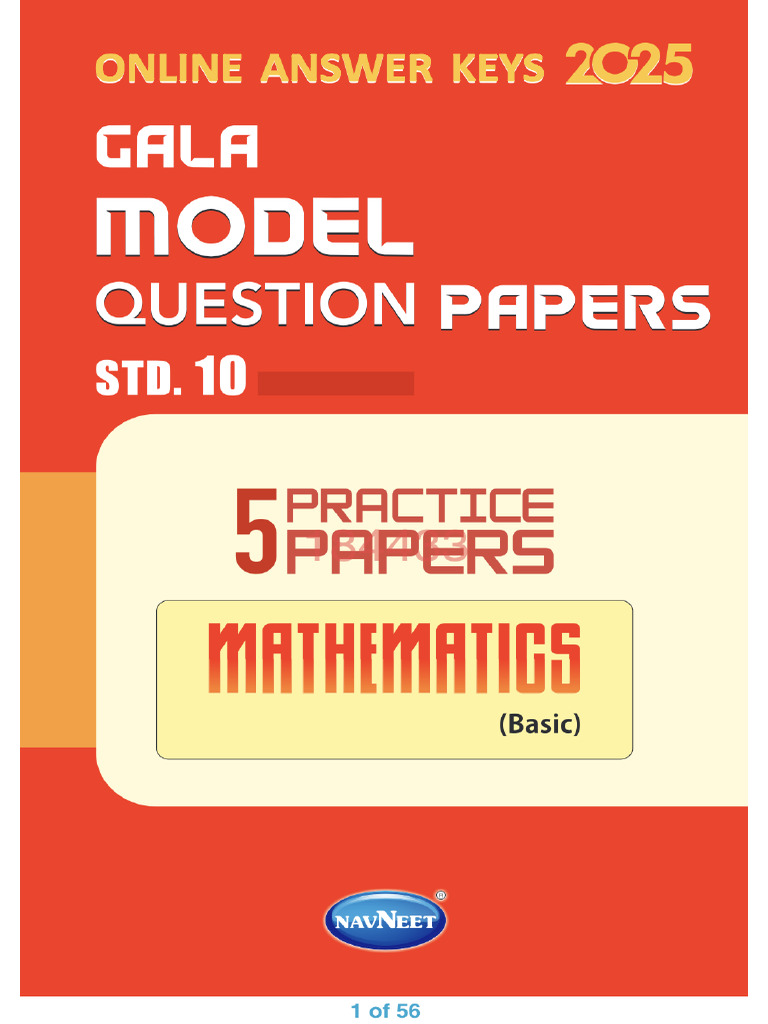 Maths Basic Gala 2025 Solution | PDF
