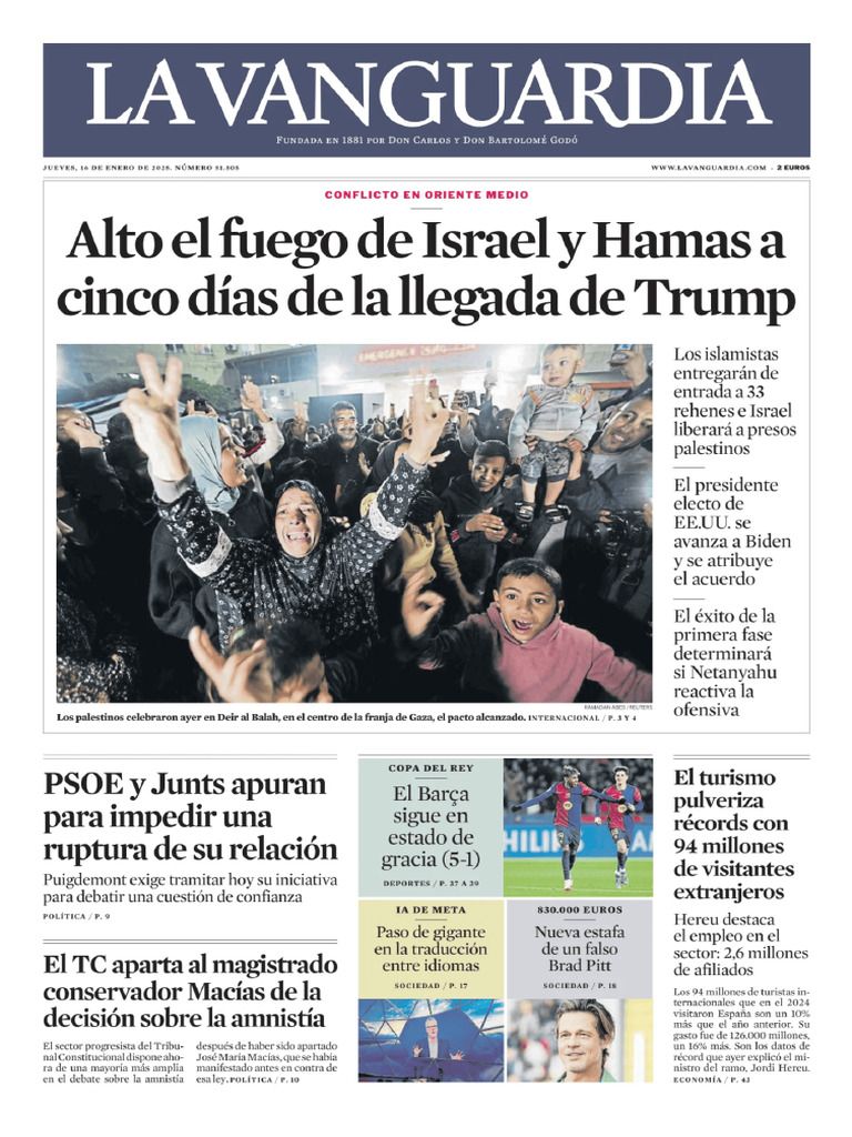 16-01-25-La Vanguardia | PDF