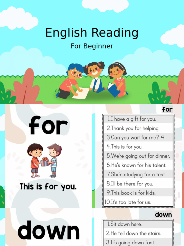 English Reading | PDF