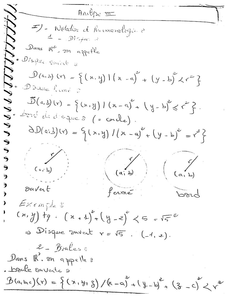 Cours Analyse 3 | PDF