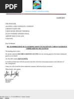 Auth Letter For Icegate | PDF