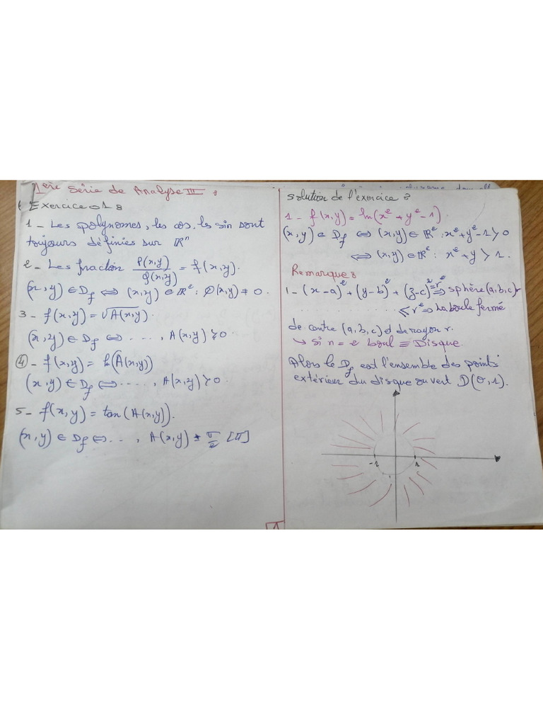 Les Séries de Analyse 3 | PDF