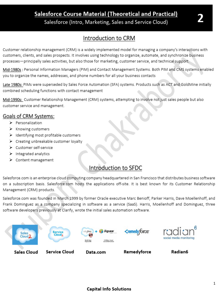 2_SFDC_Sales_Service_Mktg_V1.0 | PDF | Customer Relationship Management ...