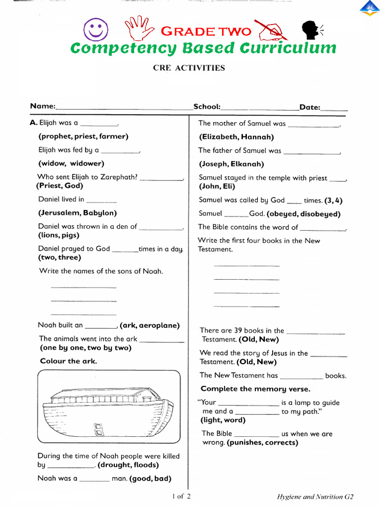 Cre Grade 2 New 1 | PDF