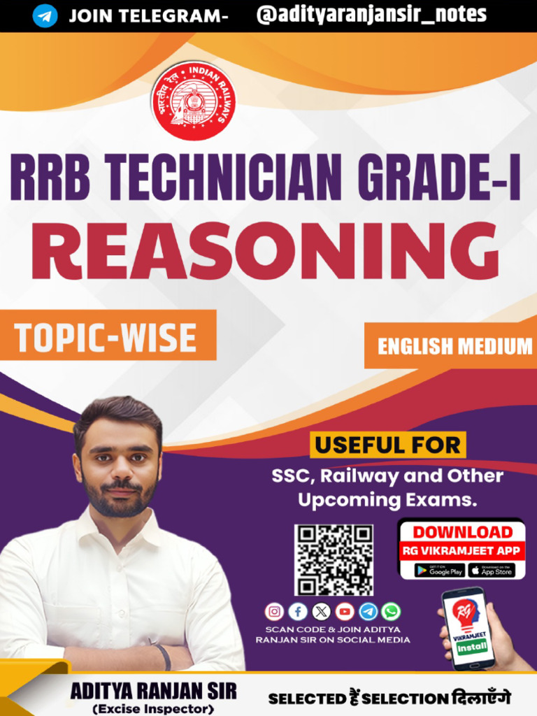 Railway Exam Reasoning Questions Guide | PDF | Linguistics