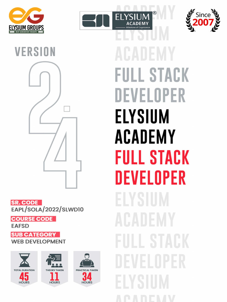 16_EAFSD_.Fullstack Developer | PDF