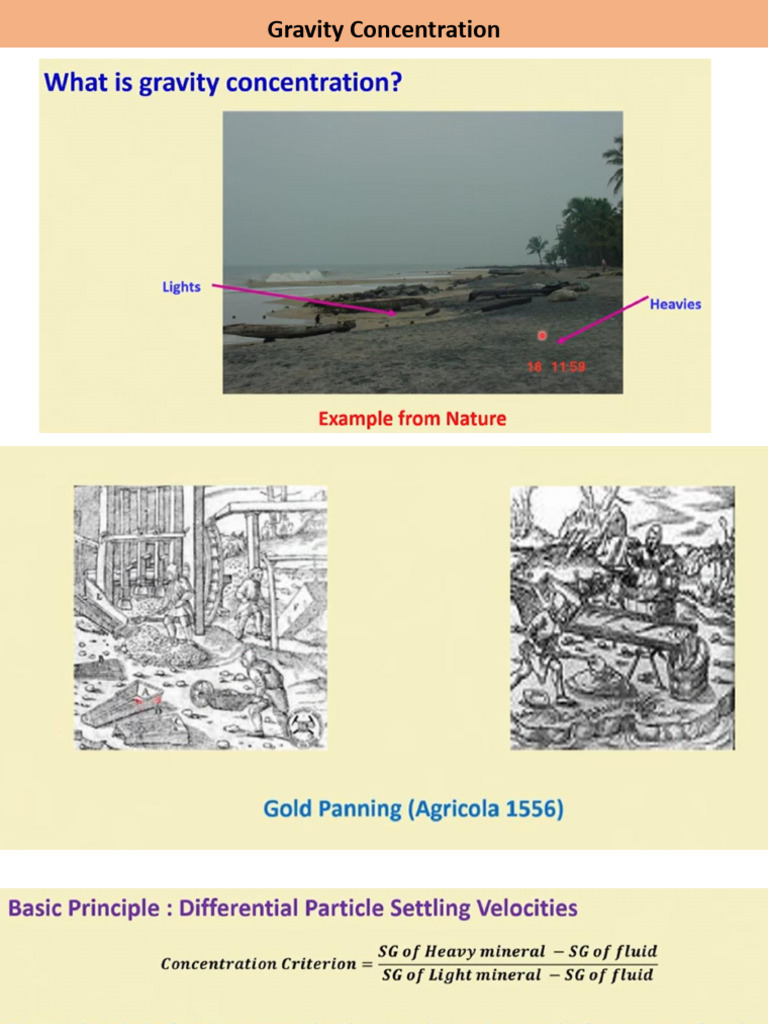 Gravity Concentration 1 | PDF