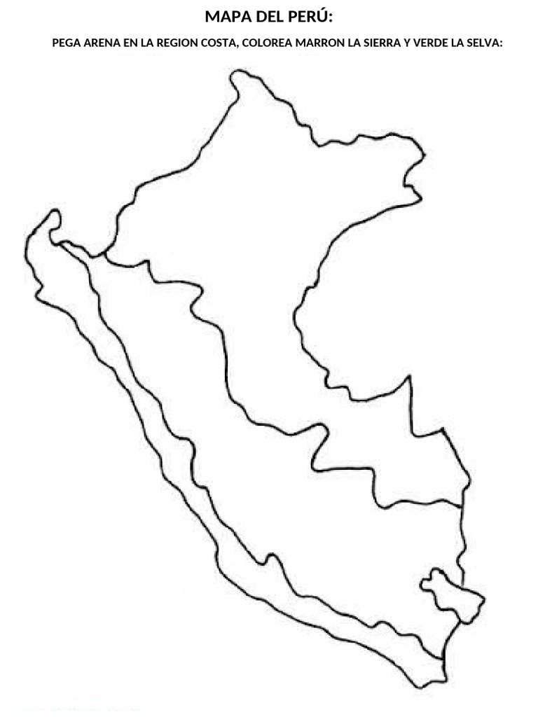 Mapa Del Perú | PDF