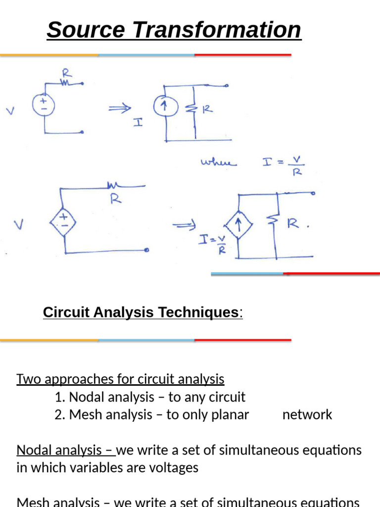 Set 2 - Circuit Analysis Principles | PDF | Electrical Network | Network Analysis (Electrical ...