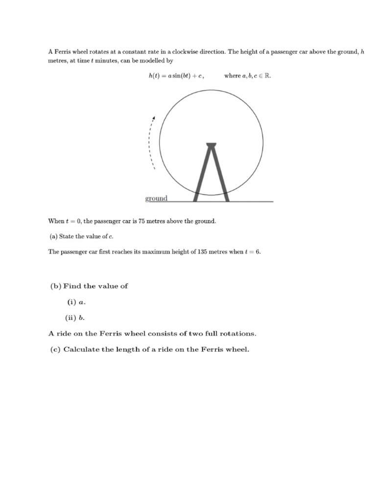 Sinusoidal Functions | PDF