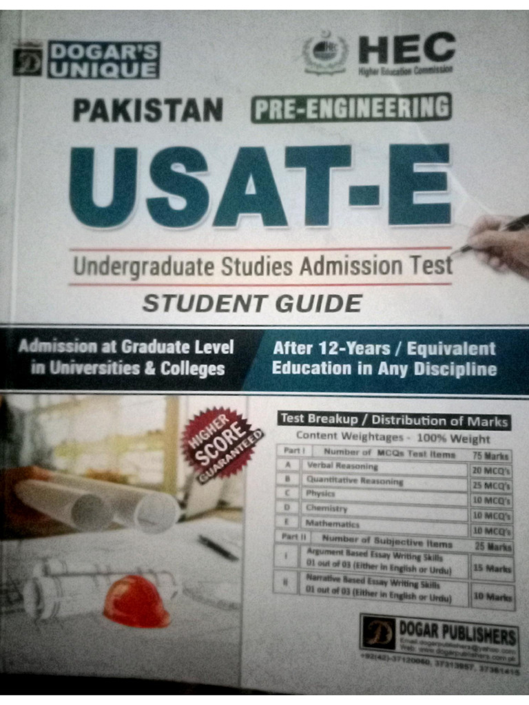 Dogar USAT Pre Engineering | PDF