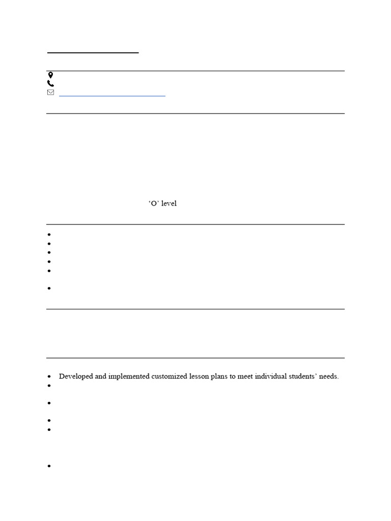 Takudzwa Manyora CV L | PDF