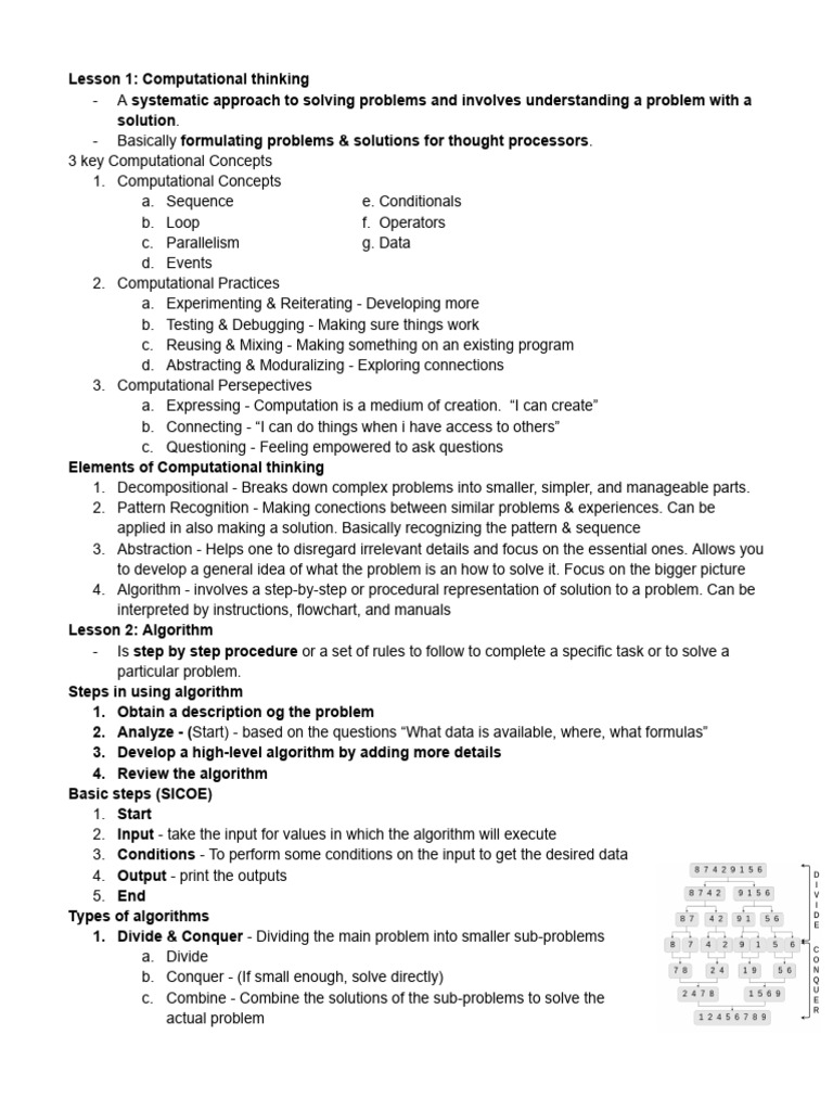 ICT - TLE Reviewers (Q2) G8 | PDF | Algorithms | Computer Program