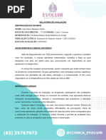 Modelo de Relatório Devolutiva Psicoterapia | PDF | Sociologia ...