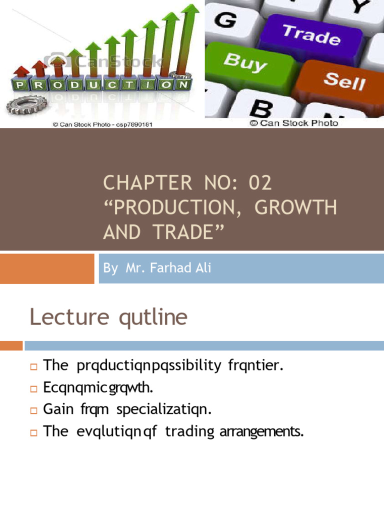 Production, Growth, and Trade | PDF | Economies | Economics