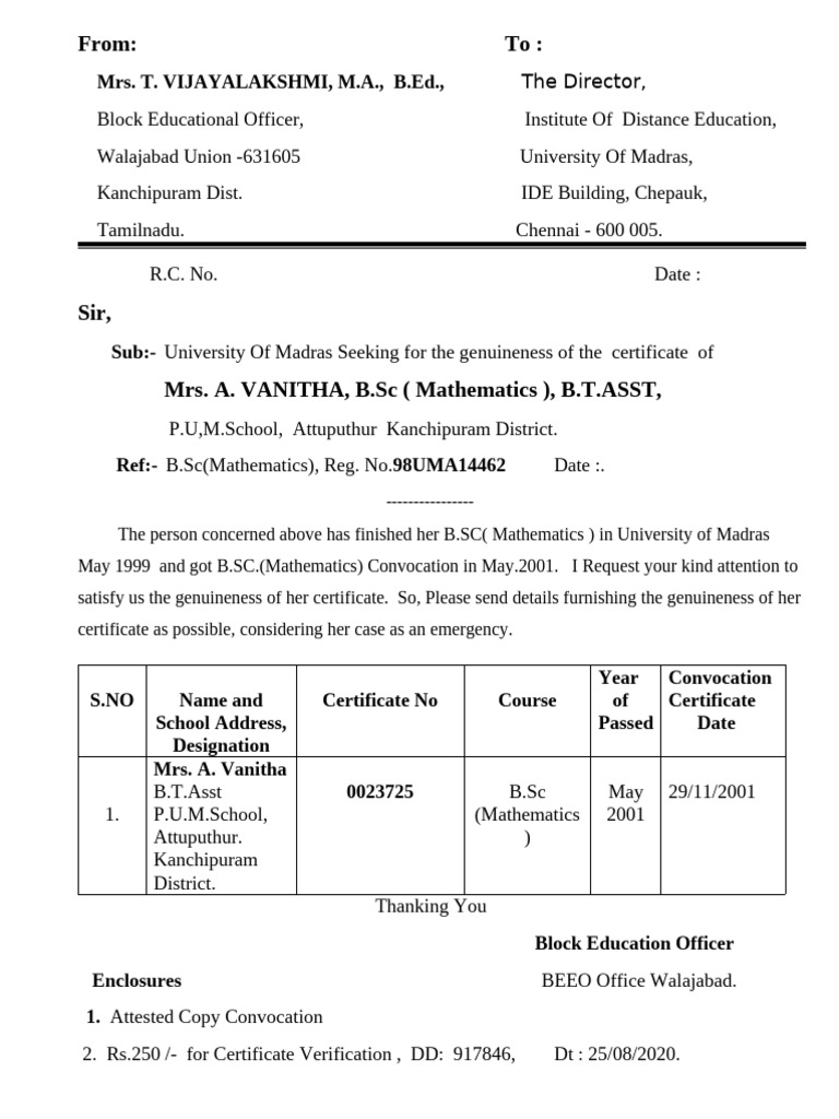 Vanitha Genuineness | PDF