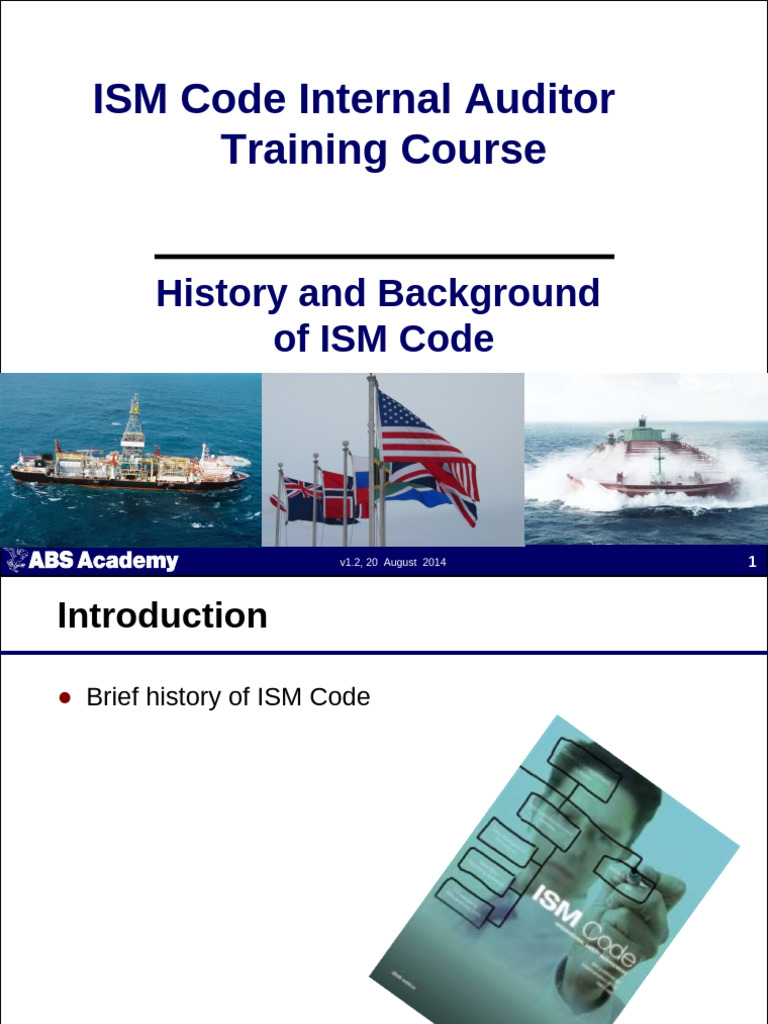 History of the ISM Code | PDF