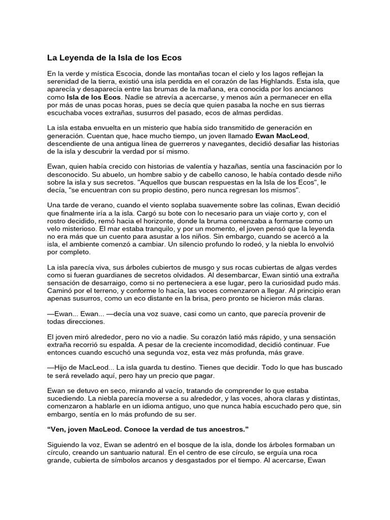 Leyenda | PDF