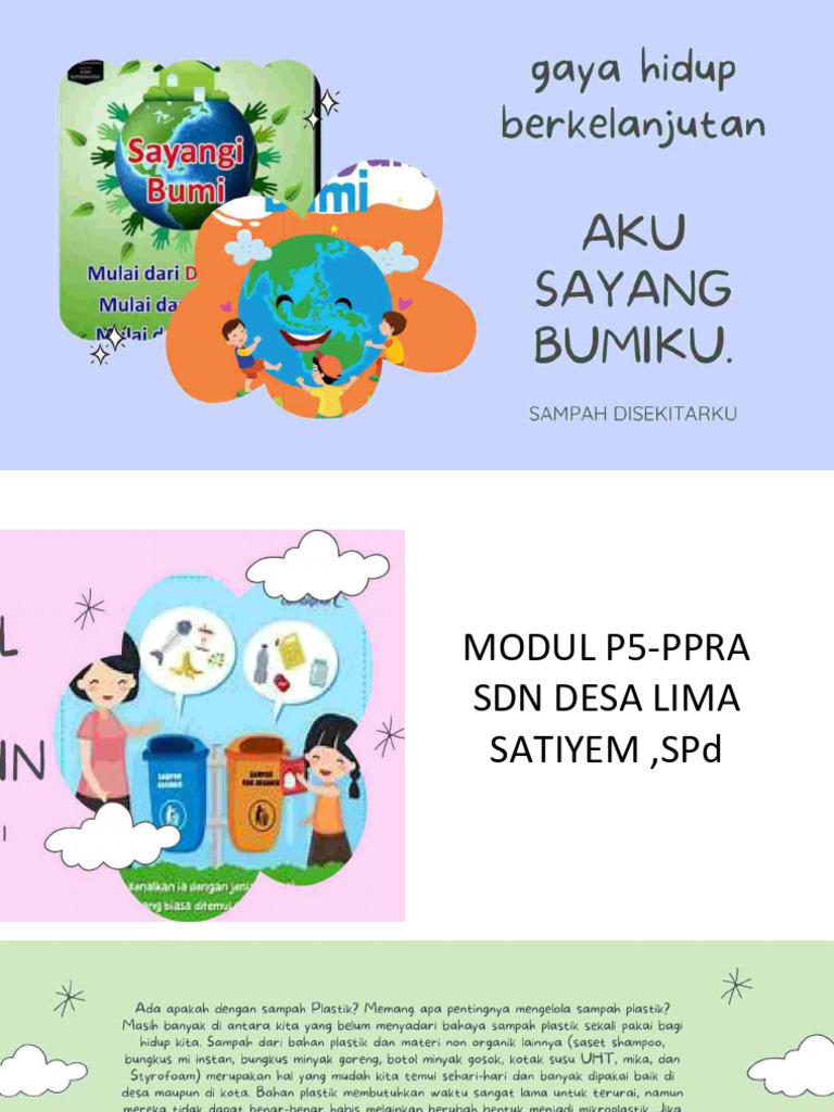 MODUL P5PPRA SATIYEM (2) - Compressed - Compressed - Compressed | PDF