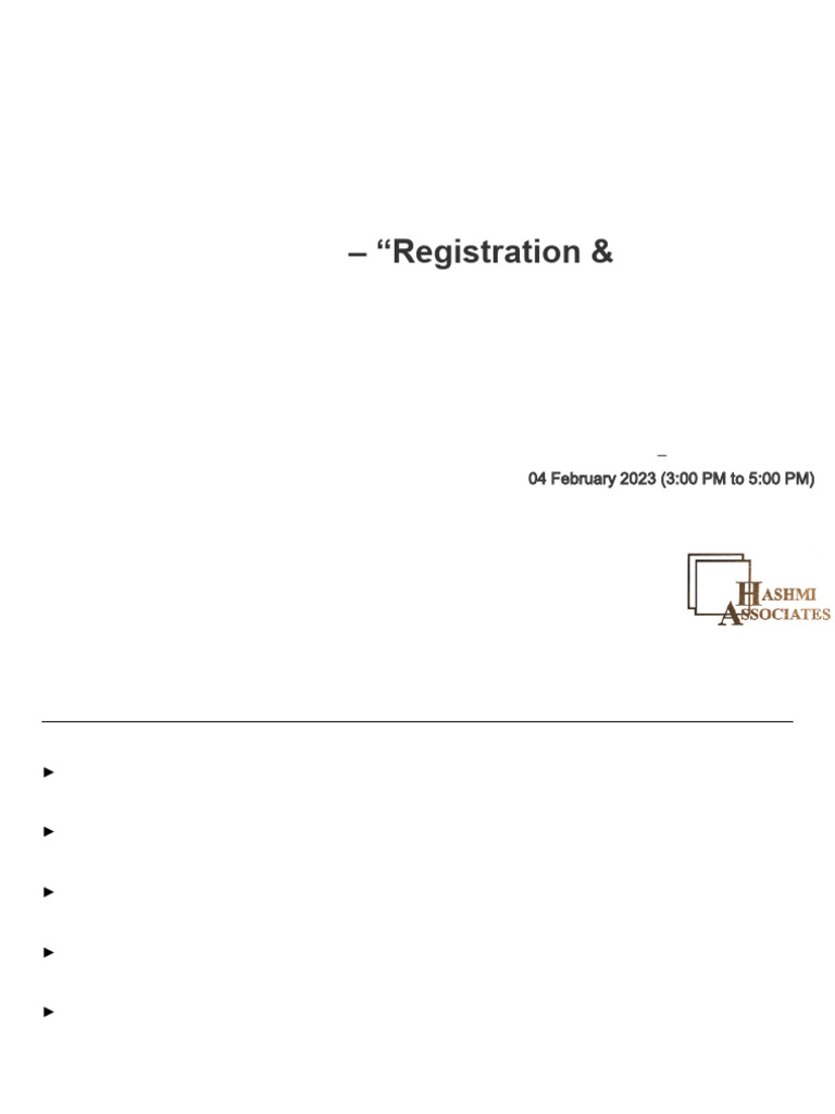 08 Class-Class Registration Deregistration Filing ST | PDF | Value Added Tax | Taxes