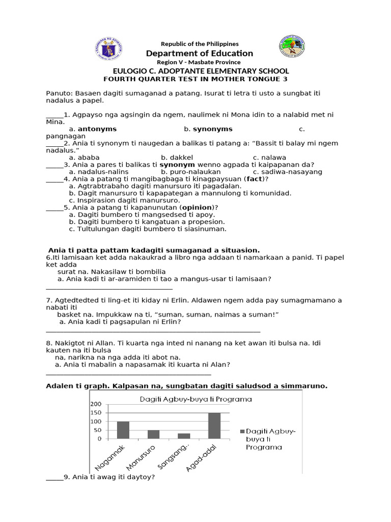 PT_MTB 3 - Q4 V1 | PDF
