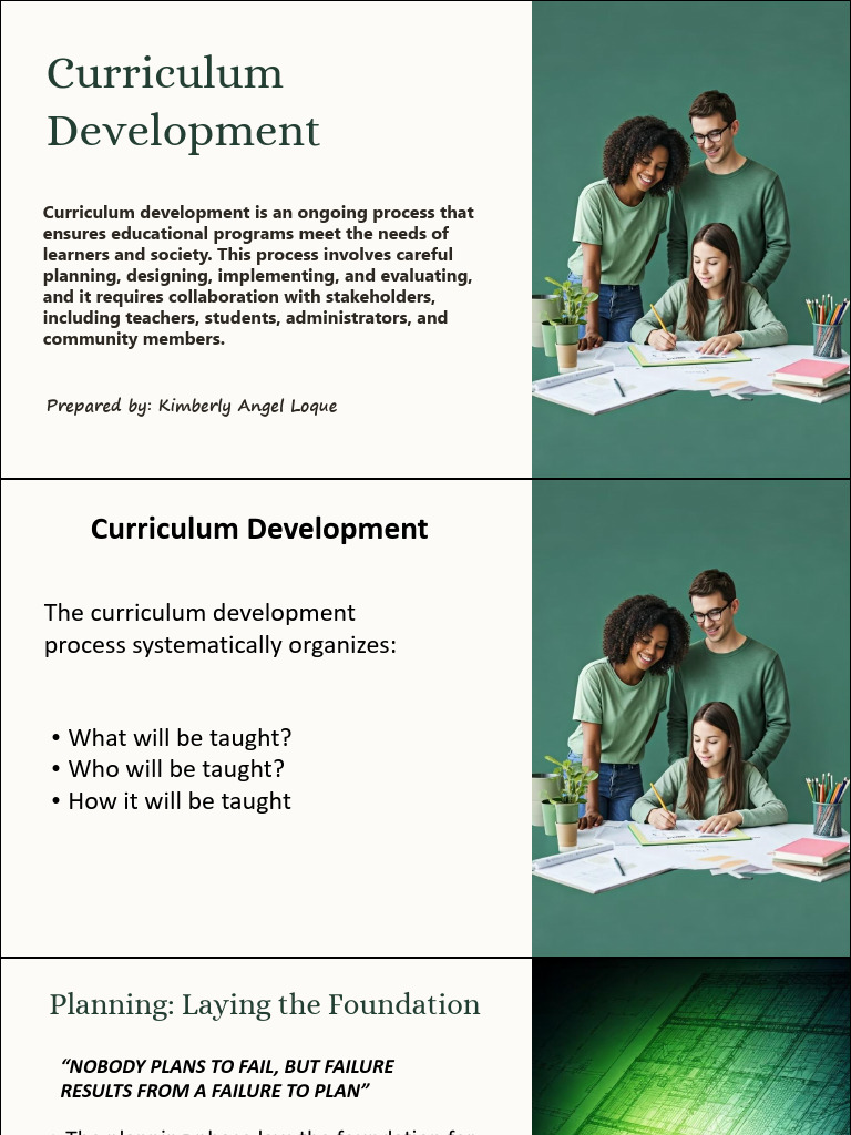Curriculum Development A Comprehensive Approach 1 | PDF | Educational ...