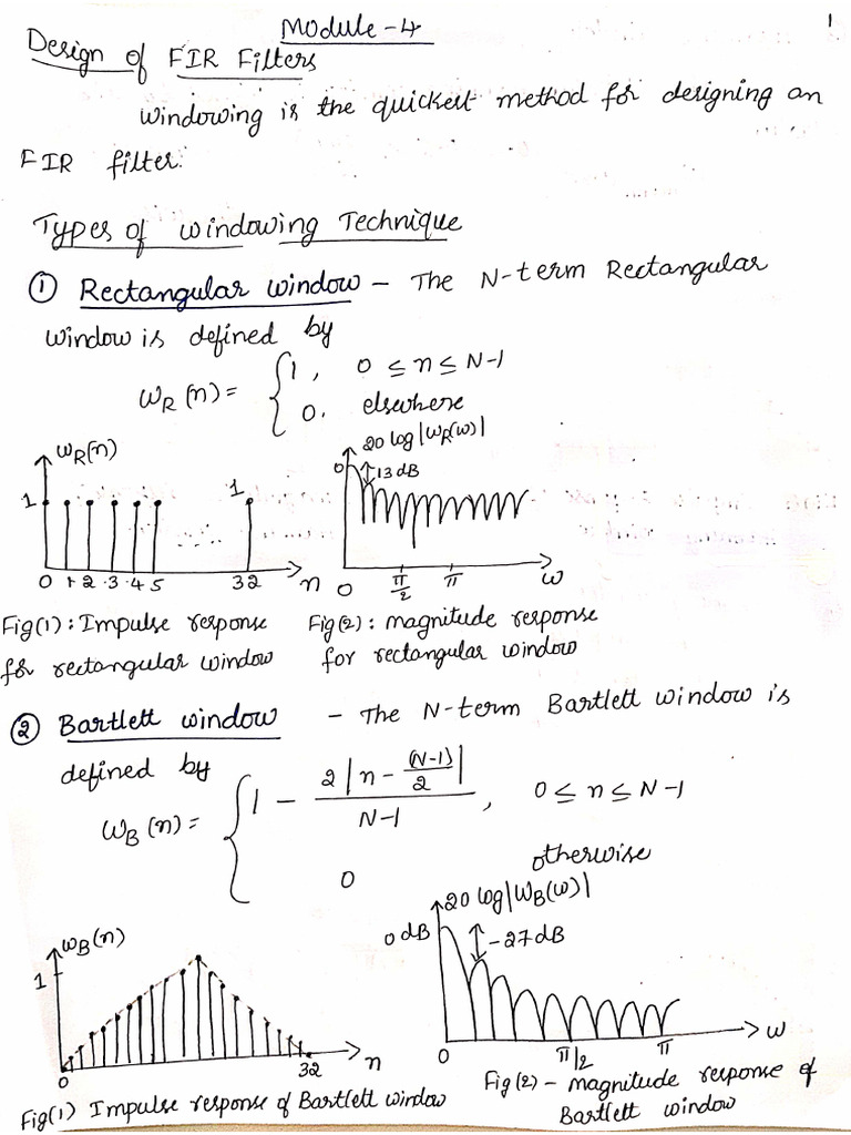 Module 4 DSP | PDF