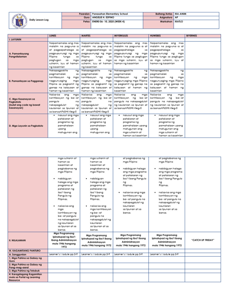 GR 6-Ap-Wk 4-QTR 3 | PDF