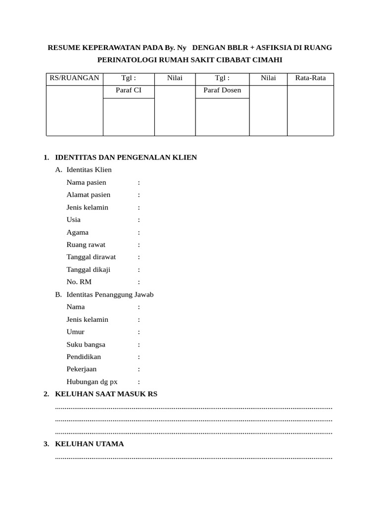 Resume Kep Anak | PDF