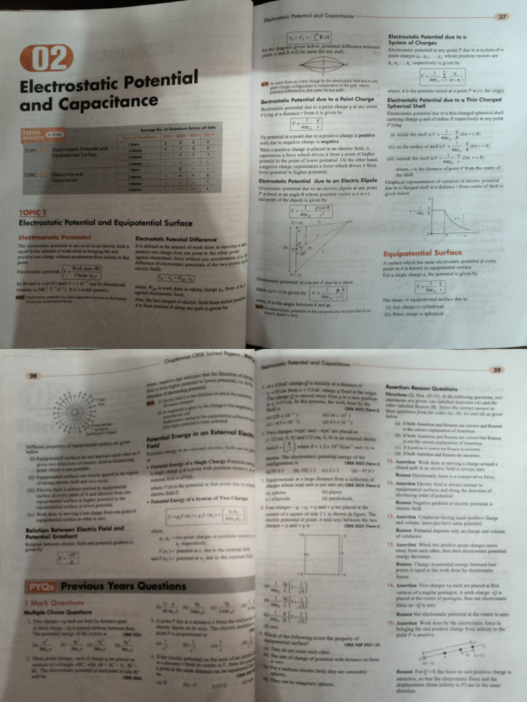 Elec Potential Pyq-1 | PDF
