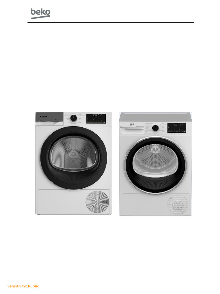Beko 822440 Bdpb904hg Prlg Beyond Poem D7s Dd Head Pump Dryer Sm Pdf