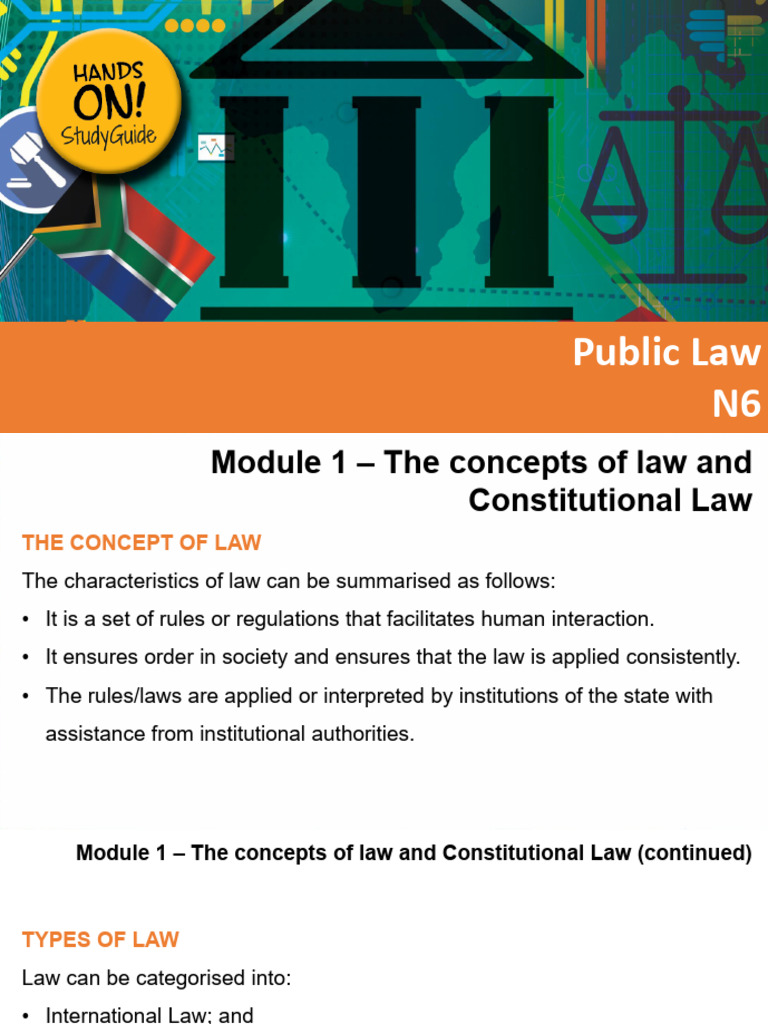 N6 Public Law | PDF | Administrative Law | Sheriff
