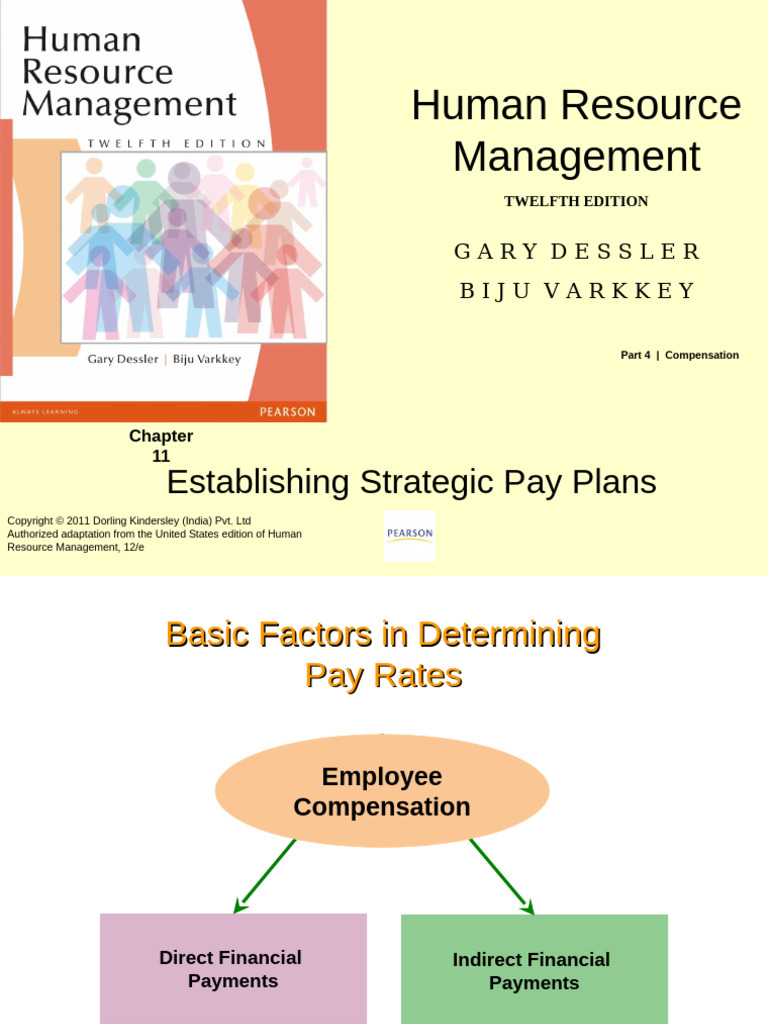 11.establishing Strategic Pay Plans | PDF | Cost Of Living | Salary
